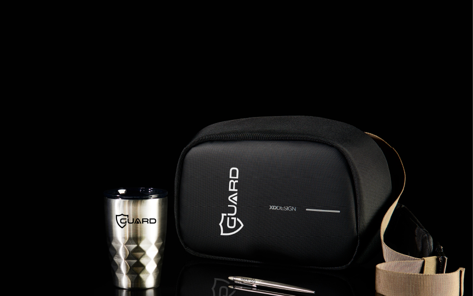 Giveaways mit Logo für Versicherungsunternehmen | Pens.com