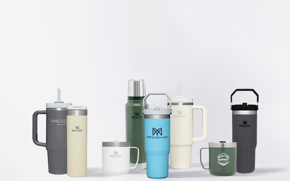 Custom Stanley Cups & Tumblers | Branded Stanley Drinkware