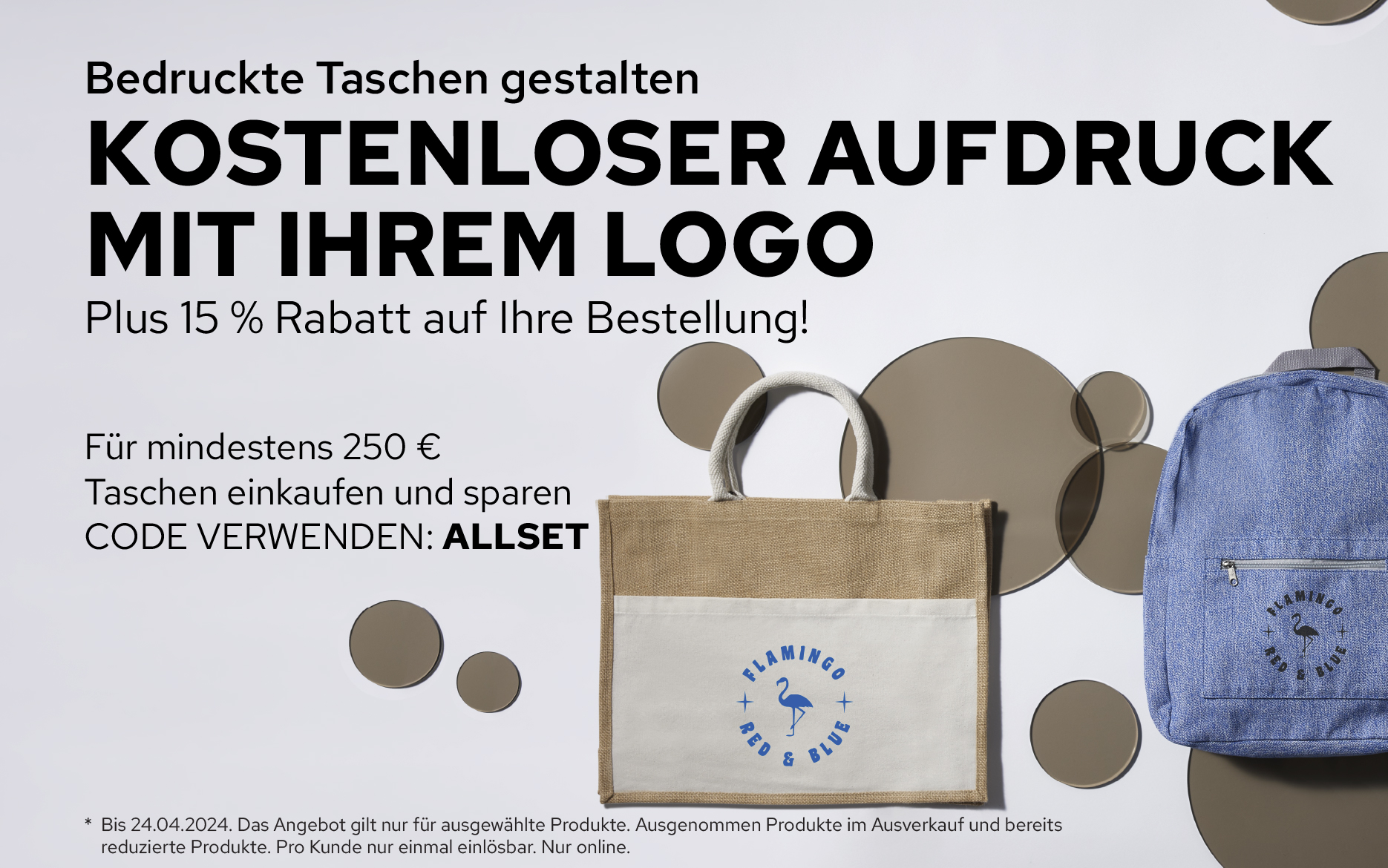 Werbeartikel Taschen mit Logo - Jetzt Kaufen, Später Bezahlen!