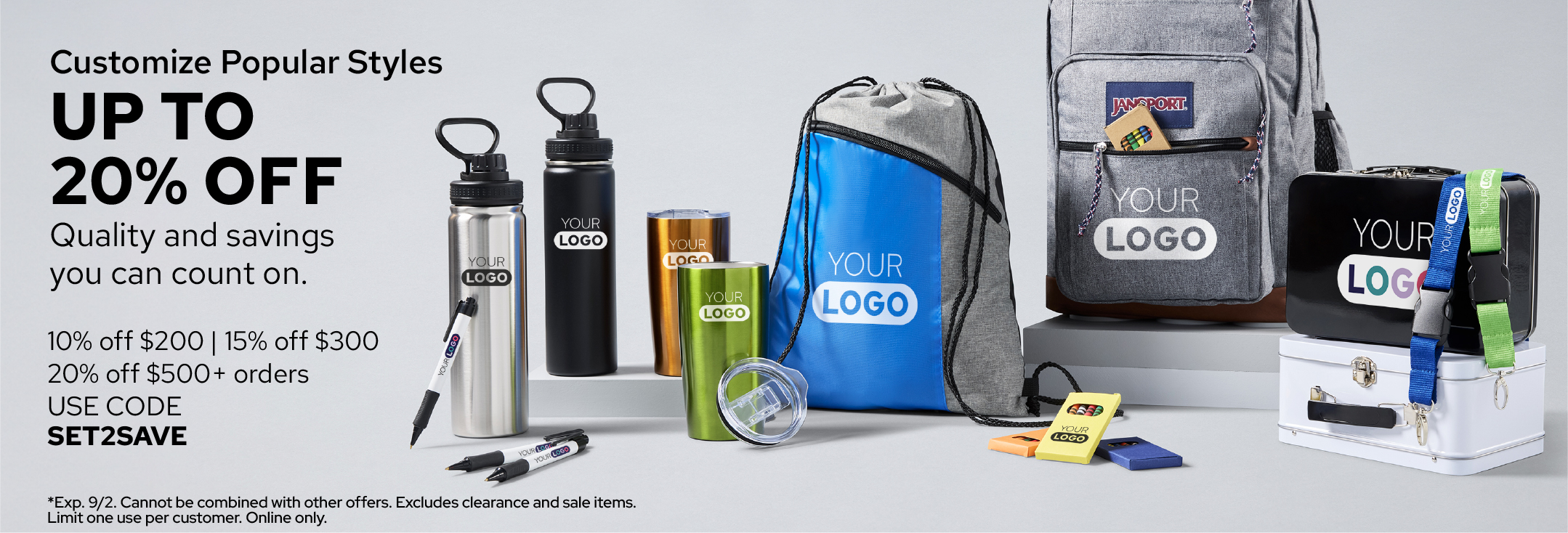 Promotional Products: Customize Logo Items & Promotional Gifts