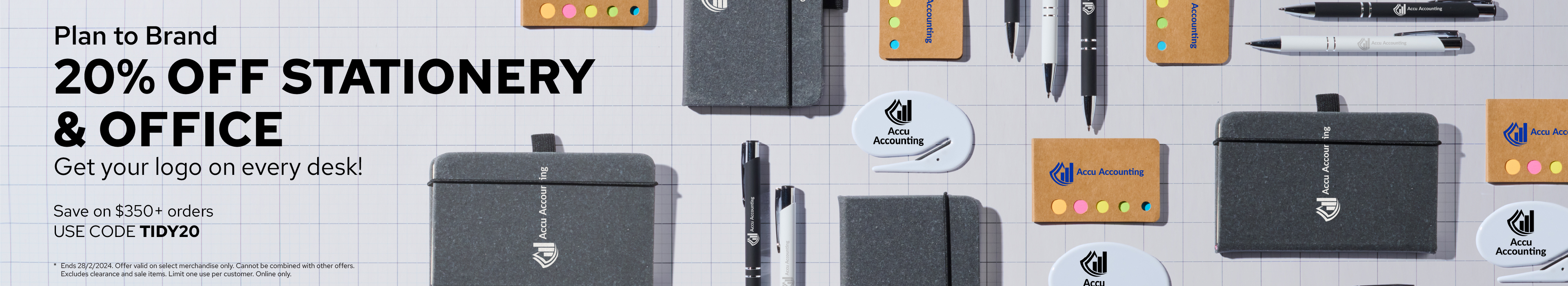 Custom Office Supplies & Stationery with Your Logo | Pens.com
